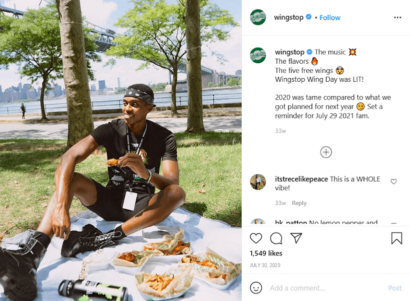 Portfolio: Taste Reigns Supreme on Wingstop Wing Day